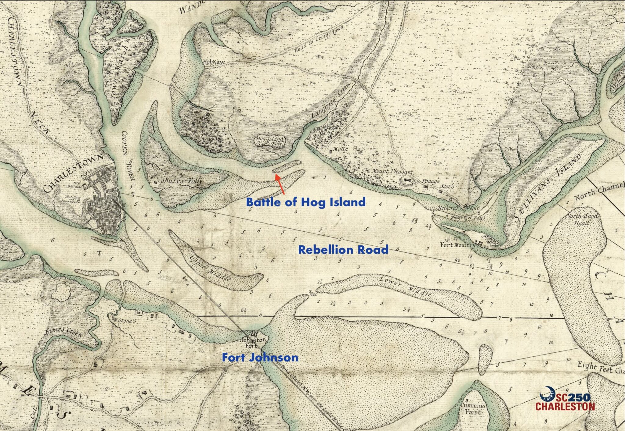 The Birth of South Carolina's Navy - 1775 - SC250 Charleston